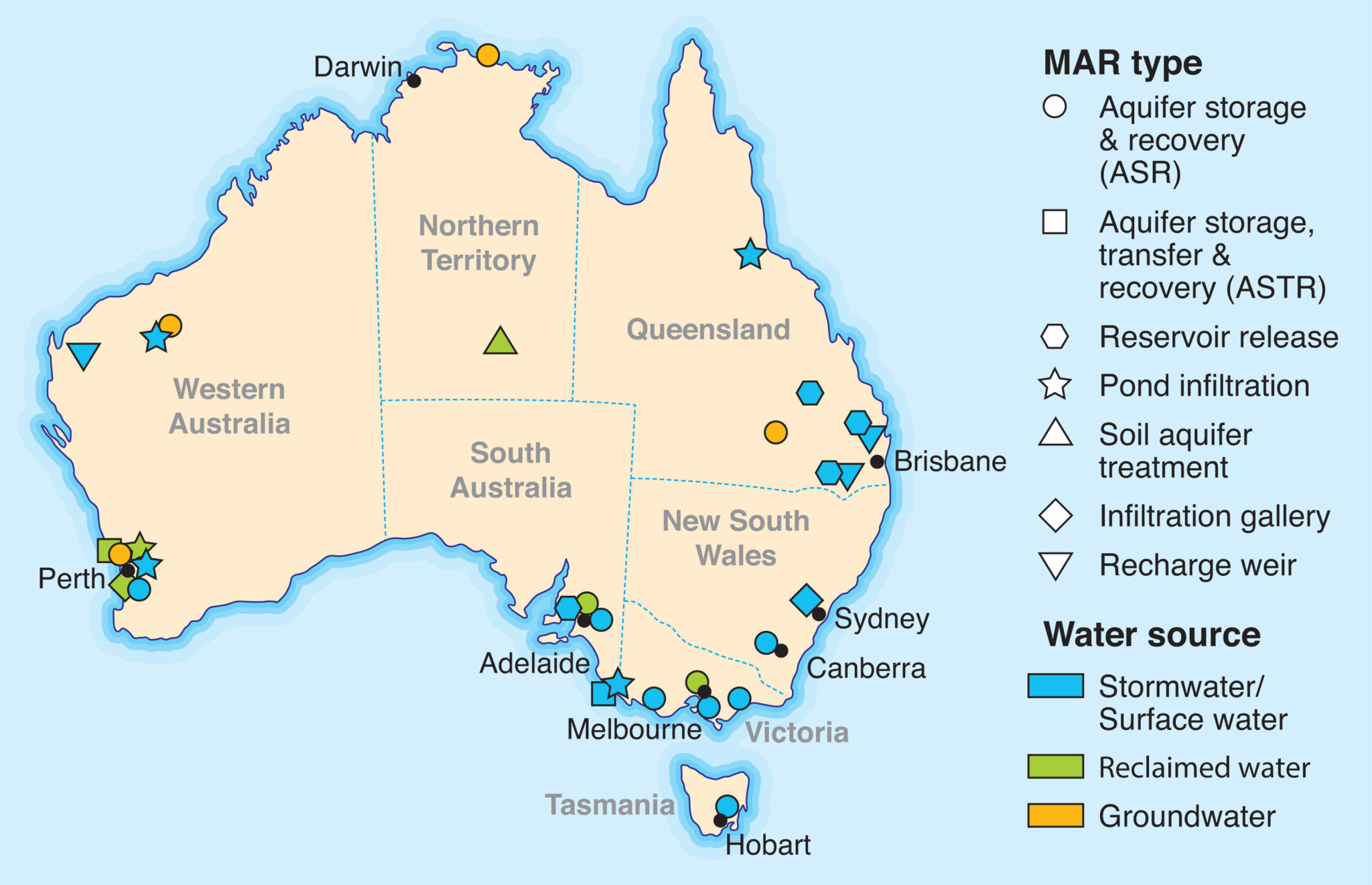 Using MAR in Australia – Managed aquifer recharge Using MAR in Australia – Managed aquifer recharge