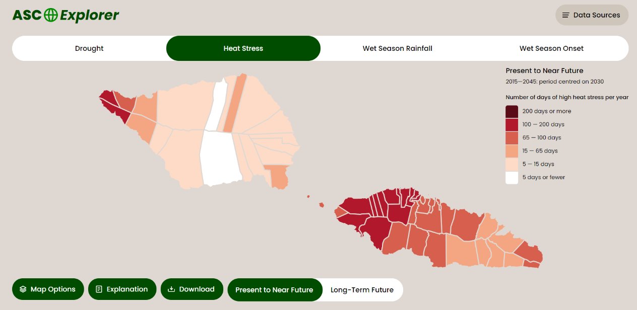 Agrifood System and Climate (ASC) Explorer practice note – Pacific Agrifood Futures